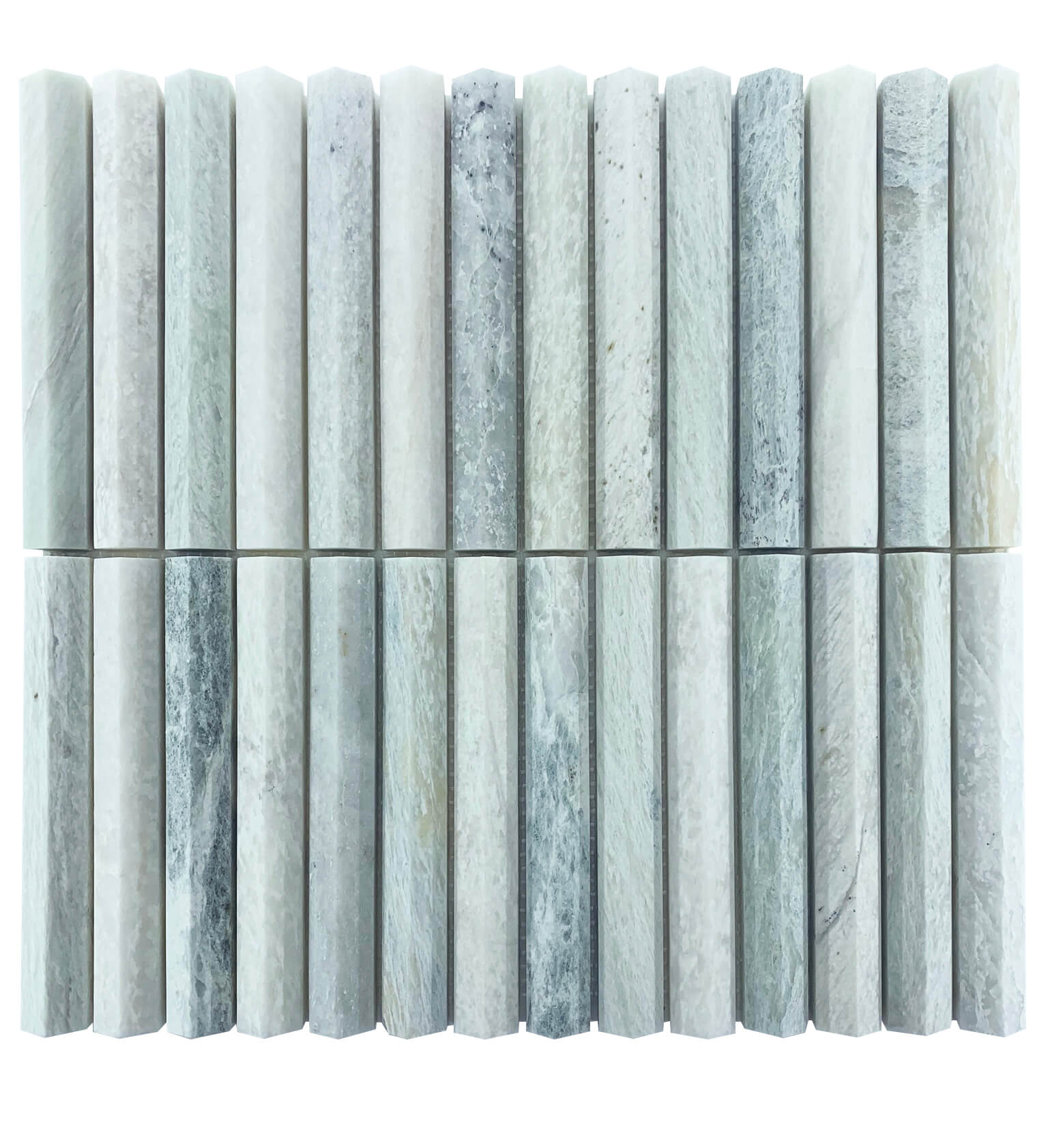 MINT 3D STACK HONED | Cerastone Surfaces | Tile + Stone + Timber