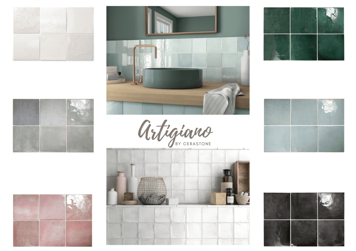 Wall Tiles - Square | Cerastone Surfaces | Tile + Stone + Timber
