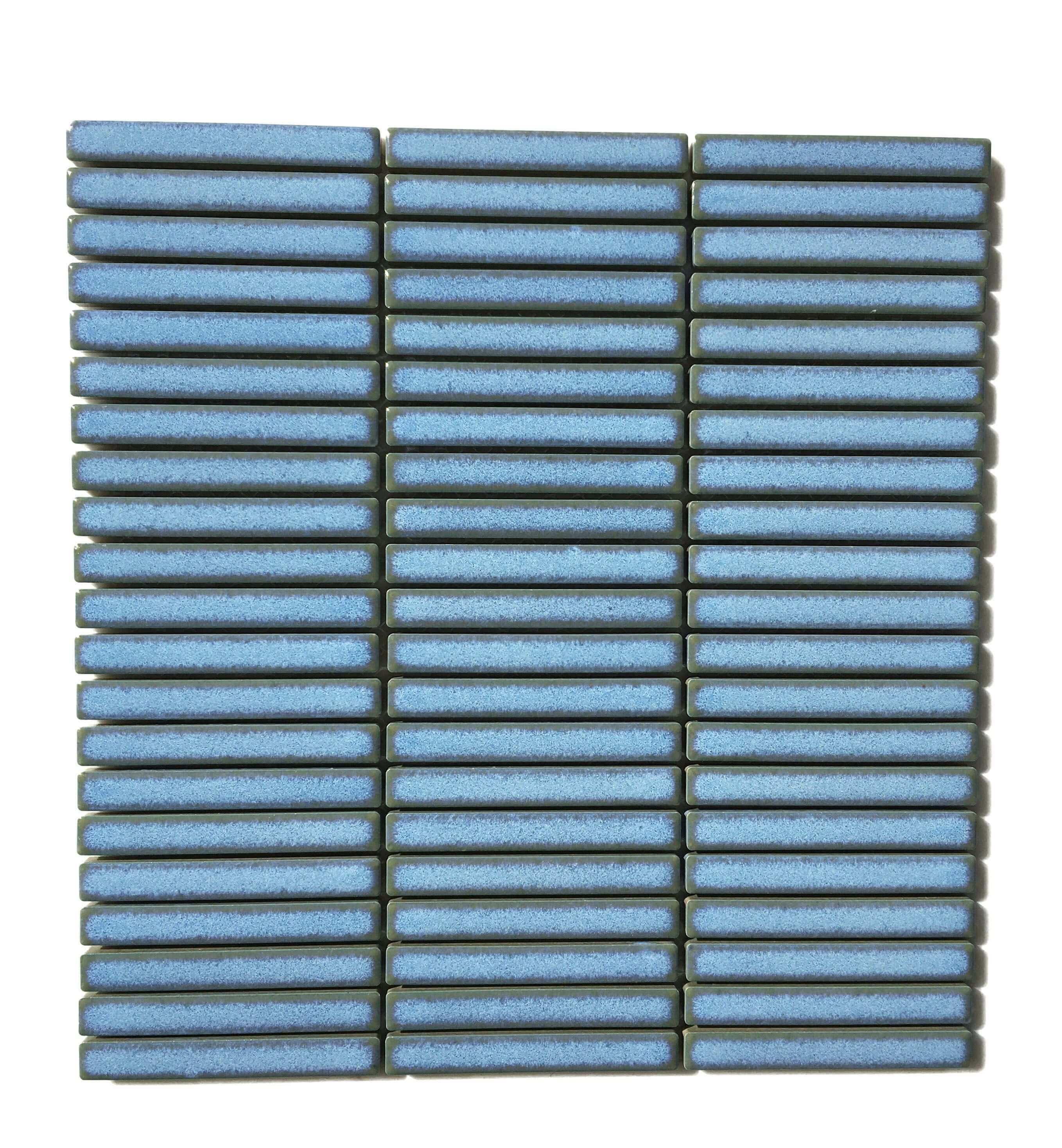 Kit Kat Tiles | Finger Mosaics | Cerastone Surfaces | Tile + Stone + Timber