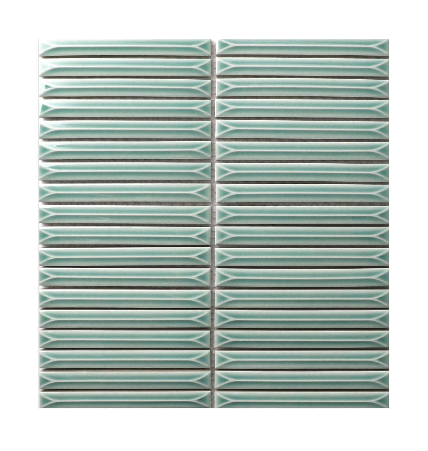 Kit Kat Tiles | Finger Mosaics | Cerastone Surfaces | Tile + Stone + Timber