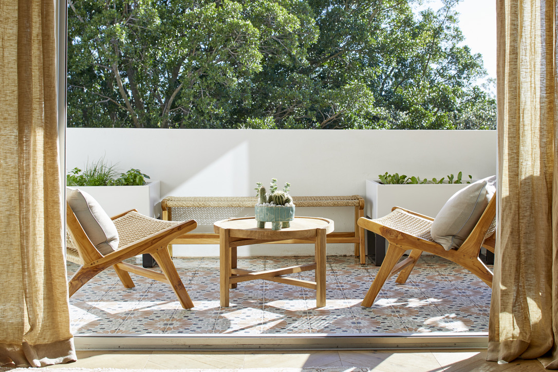 BALCONY | Cerastone Surfaces | Tile + Stone + Timber